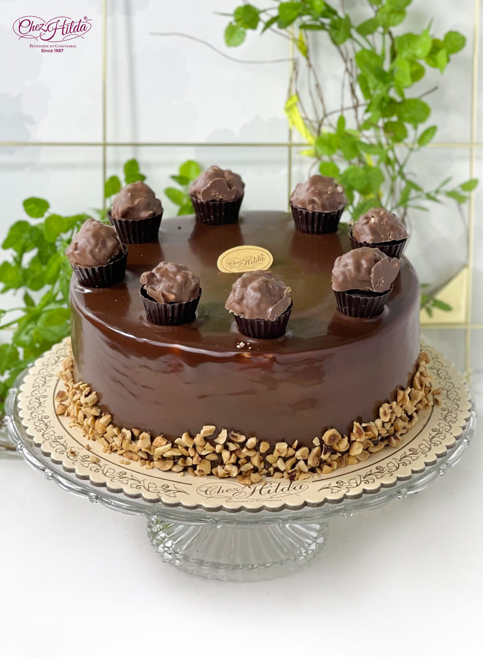 Fererro cake – Chez Hilda